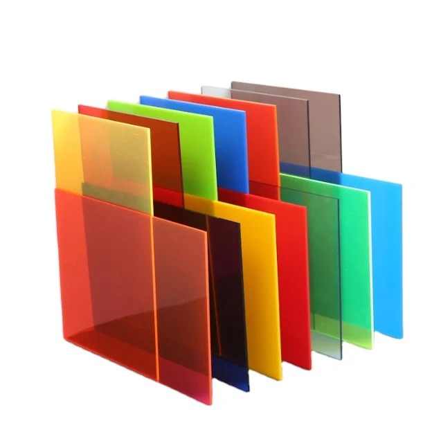 High Quality Light Acrylic Sheet High Gloss Colorful Cast Clear Plastic ...