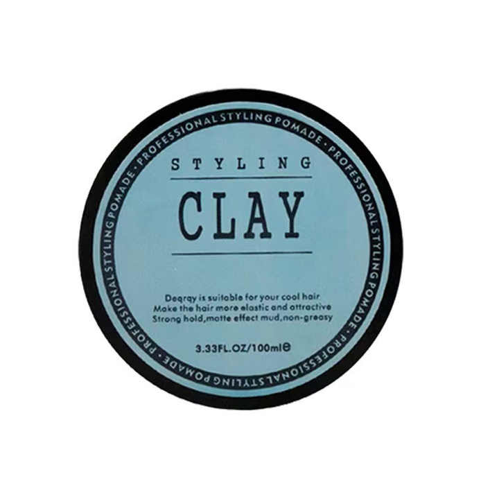 Custom Matte Hair Clay for Men Hair Styling Clay Wax Mens 48-hour Super ...