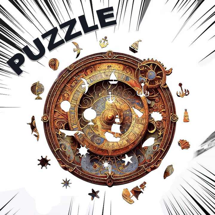 Custom Laser Cutting A3 A4 A5 Sizes Wood Educational DIY Toy