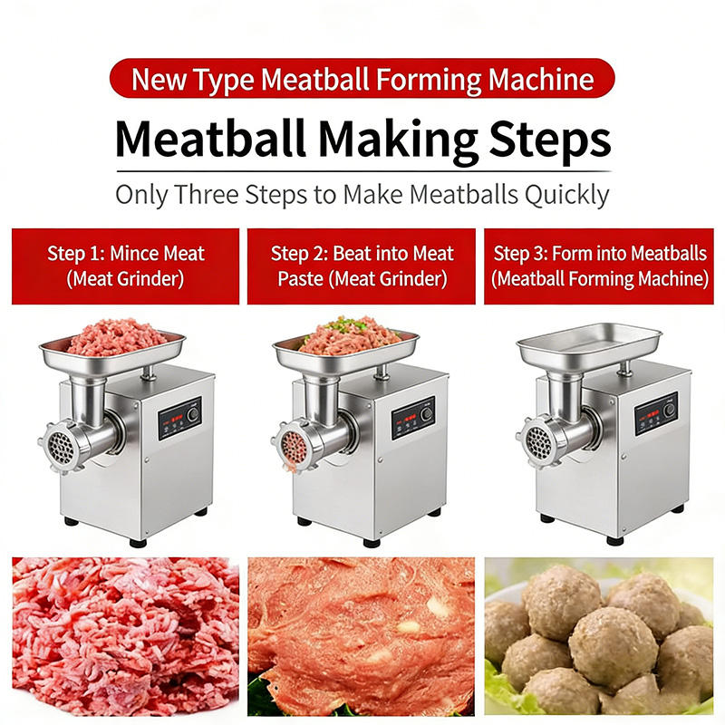 Continuous Production Heavy Duty Automatic Meatball Machine Meatball ...