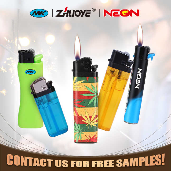 Cheap Plastic Cigarette Lighters - Refillable & Customizable