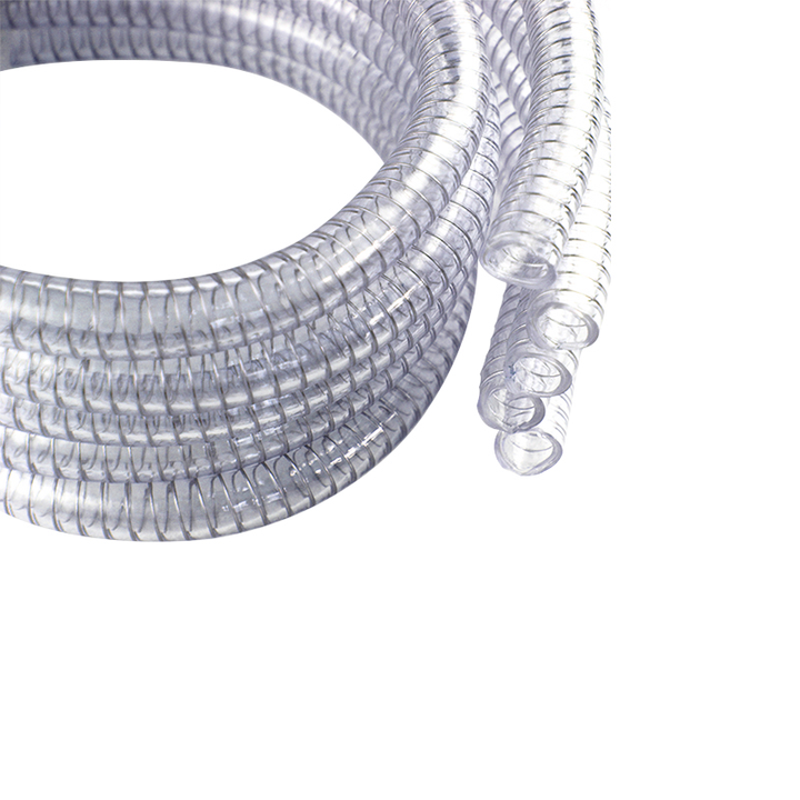 Durable PVC Steel Wire Reinforced Hose for Suction & Delivery