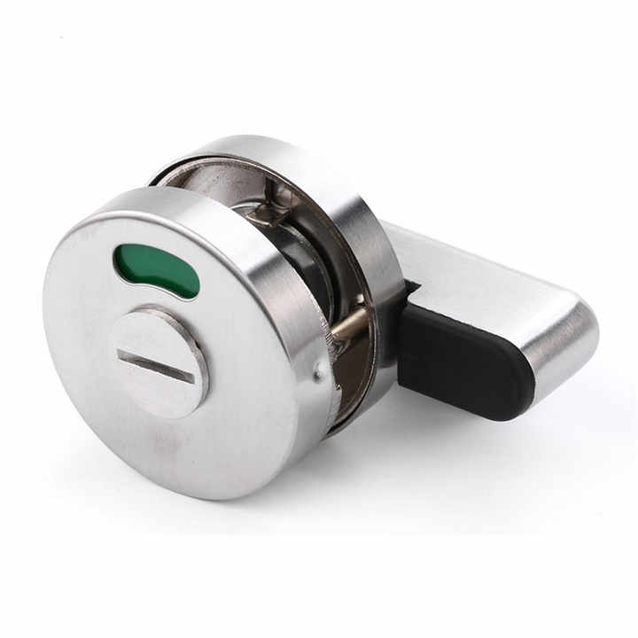 Stainless Steel Door Locks for Public Toilet Privacy
