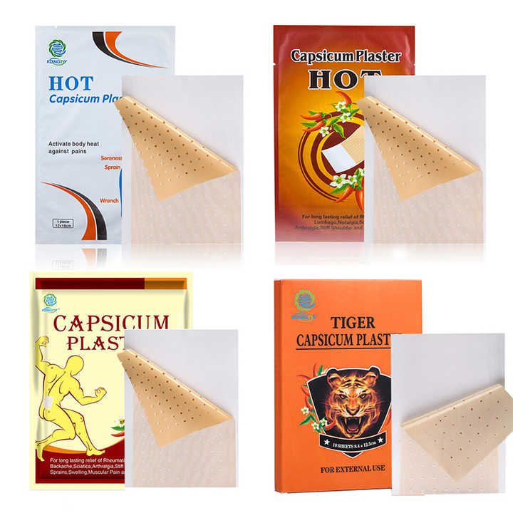 Natrual Herbal Tiger Capsicum Back Pain Plaster - OEM Service