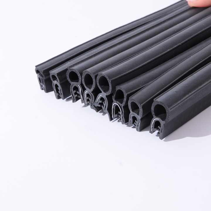 EPDM Rubber Profile Auto Parts Window Flocking Rubber Seal Strip for ...
