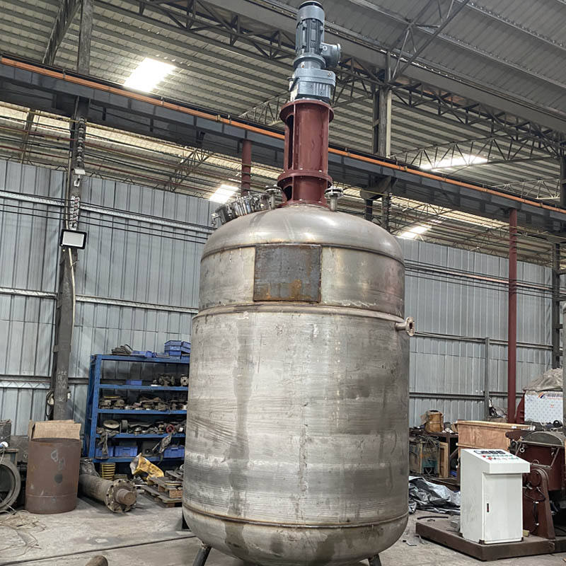 Ss316 304 Chemical Stainless Steel Reactor Jacket Mixing Tank Jacketed ...