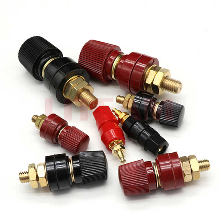 M6 M8 M10 External Thread All Copper 333 & 555Type Terminal Lithium ...