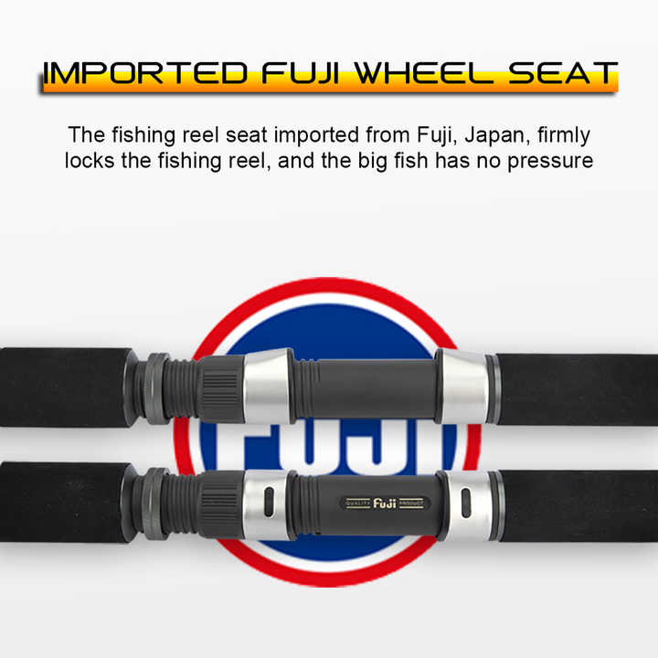 6ft 40kg Drag Strong 50lb Ocean Boat Fishing Rod - HONOREAL