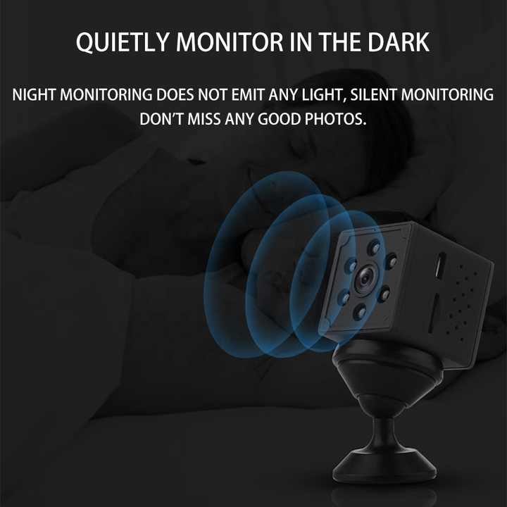 Mini Wireless Camera Small Cam Motion Detection Night Vision Recorder ...