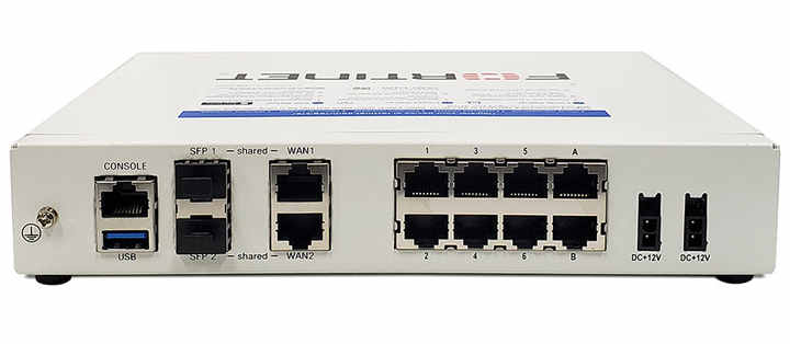 FG-80F-POE Firewall 8 GE RJ45 2 RJ45/SFP Ports 2 Shared WAN Ports ...