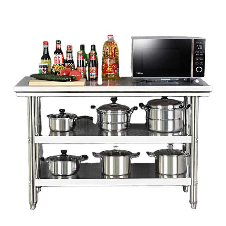 Customized Restaurant Hotel Kitchen Workbench - Mesa Para Cocina De ...