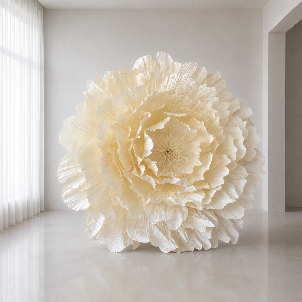 Large Giant Paper Flowers Artificial Wedding Event Party Backdrop ...