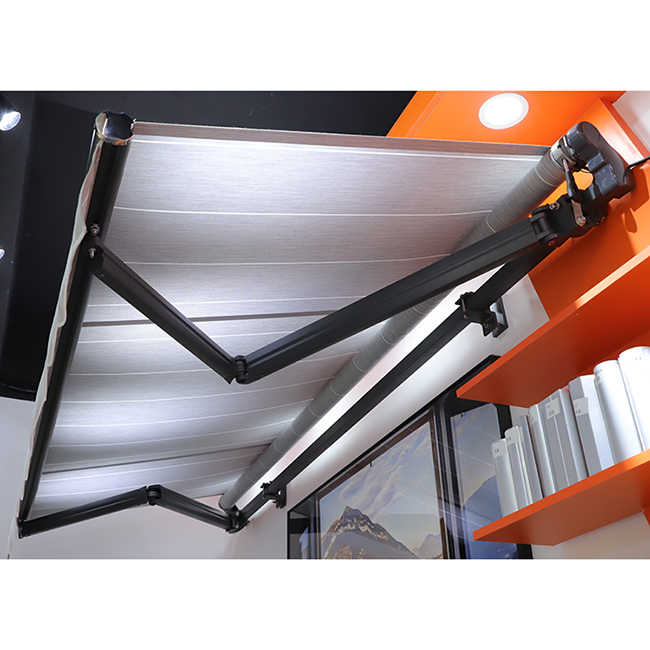Aluminum Frame Roof Cover Wall Mounted Retractable Awning Sunshade ...