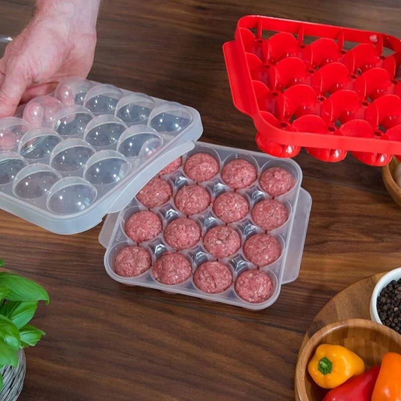 New Product Ideas 2026 Home and Kitchen 16pcs Plastic Meatball Maker ...