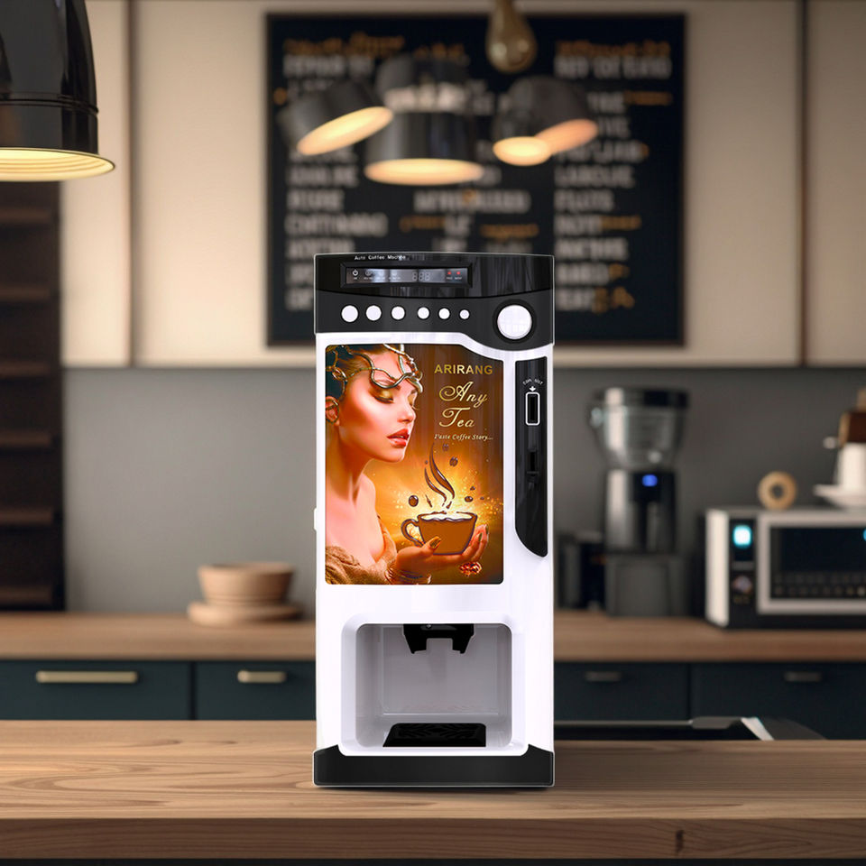24/7 Always-Ready Performance Smart Instant Coffee Vending Machine ...