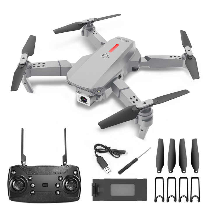 E88WIFI HD Camera Altitude Hold Quadcopter 360 Degree Rolling Drone ...