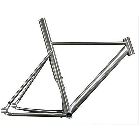 Titanium Disc Road Bike Frame 53cm - Lightweight, Durable Girder Frame ...