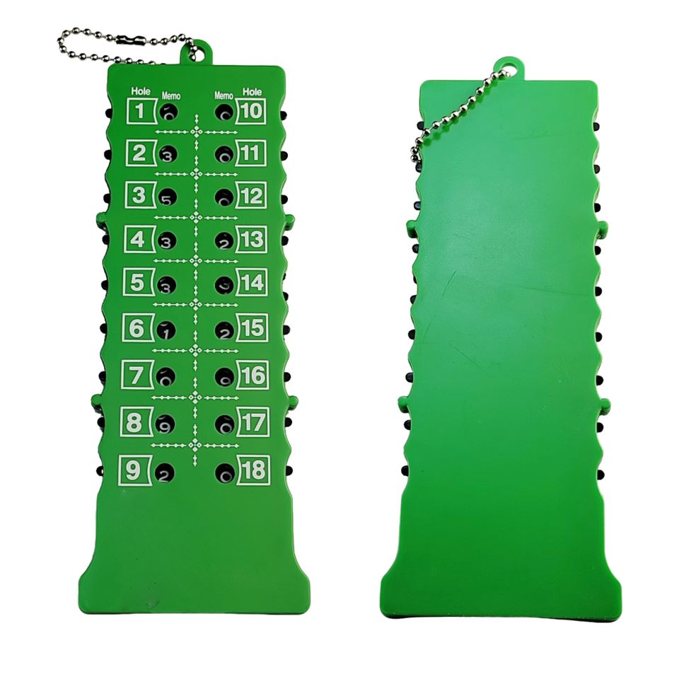 High Quality 18-Hole Golf Stroke Counter - Portable Scorekeeper with ...