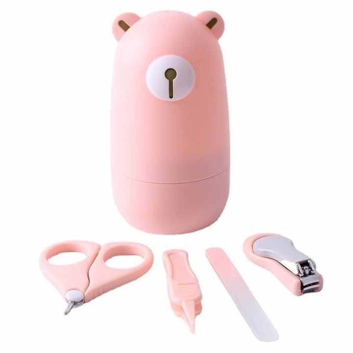 RTS Baby Fingernail Safe Cutting Kit Plastic Cute Package Design Pink ...