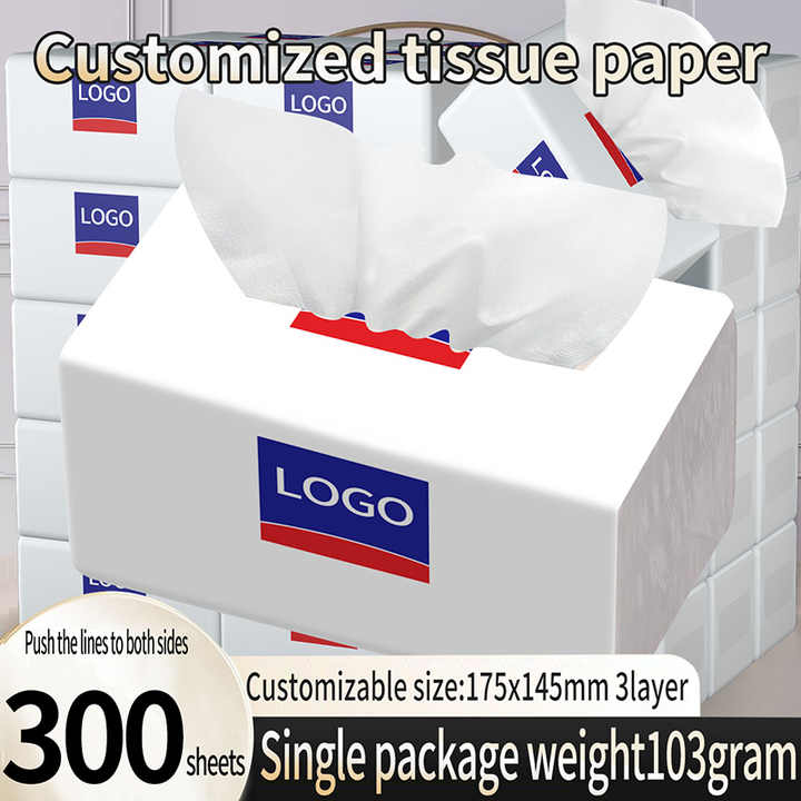 Batch-Customized 3-Layer Facial Tissues: High-Quality Raw Wood Material ...