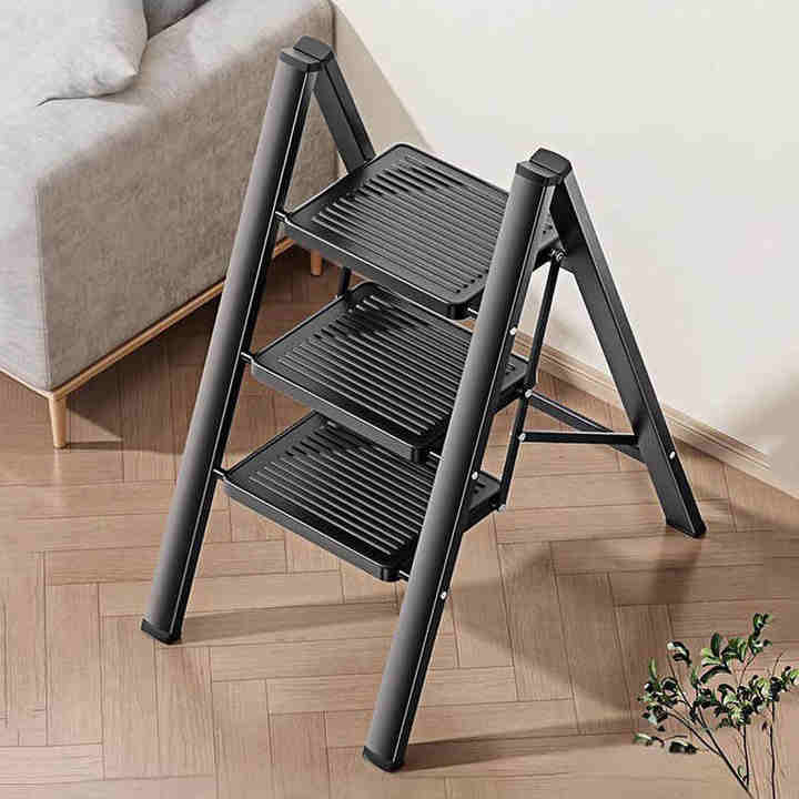 Multi Functional Joint Ladder, Aluminum Alloy Shelf Foldable Household ...