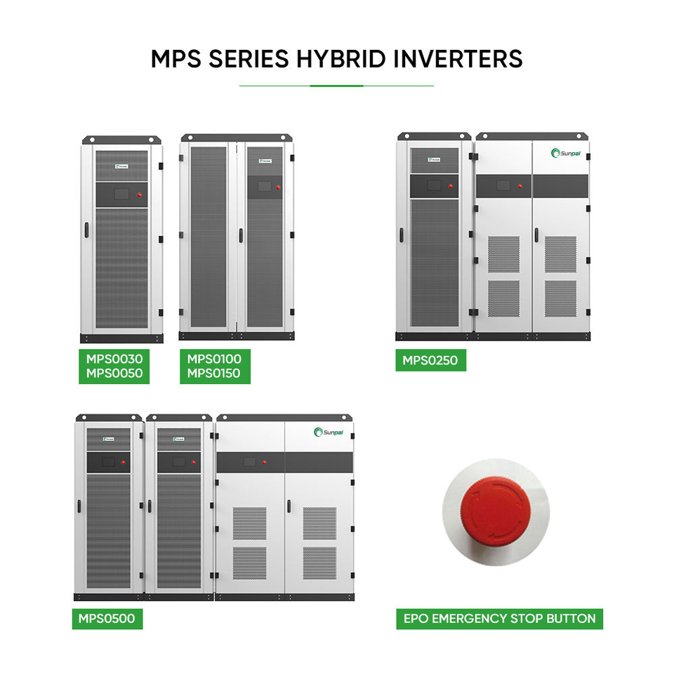 Sunpal 3 Phase Off-grid Inverter 100KW 300KW 500KW Power Inverter ...