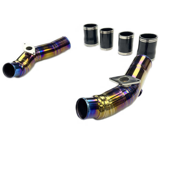 Nissan GT-R R35 Titanium BOV Upper Intercooler Pipe Kit Premium Exhaust ...