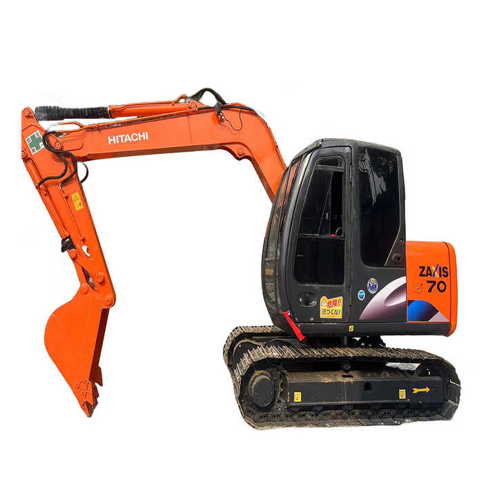 Japan Made Small 7ton Hitachi ZX70 Second-Hand Digger Mining Machinery Used Crawler Excavator ...