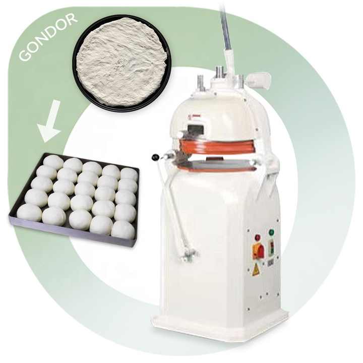 Commercial Fully Automatic Bun Cutter Ball Make Boleadora De Masa Pan ...