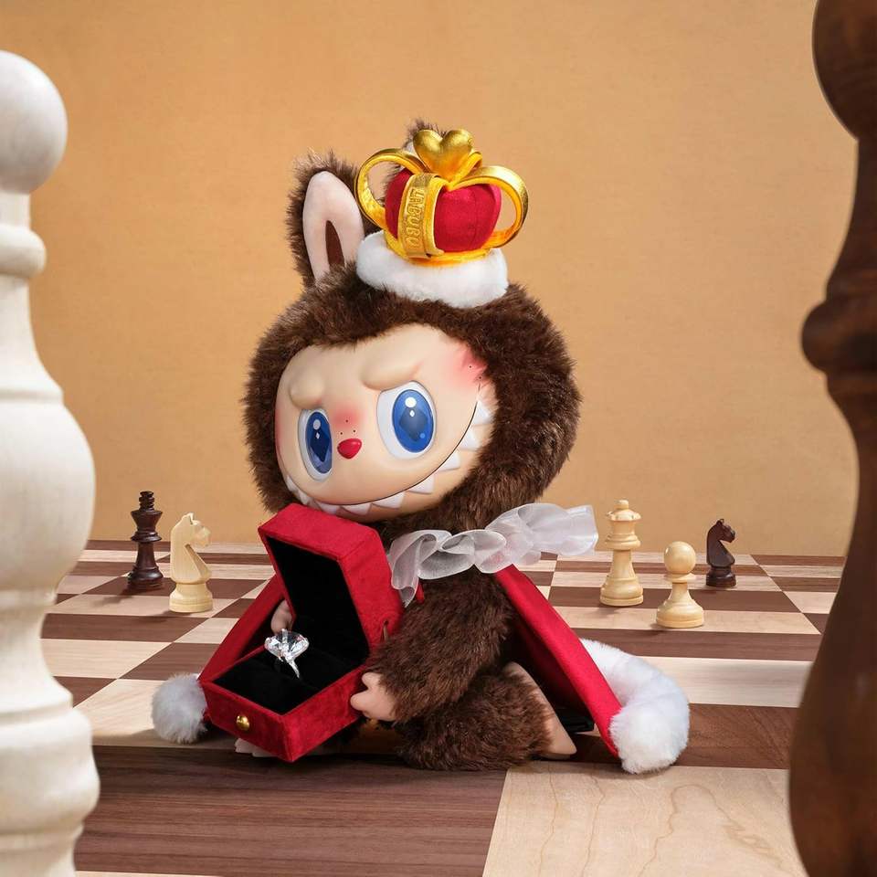 For Popmart Monsters Let's Checkmate Series PVC Plush Doll Blind Box ...