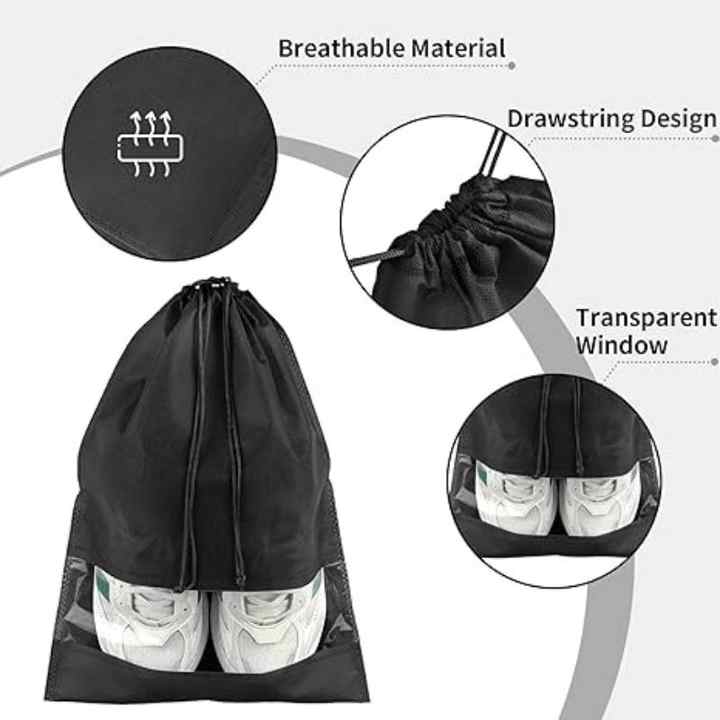 Custom Logo Shoe Storage Bags Dust-proof Moisture-proof Transparent ...