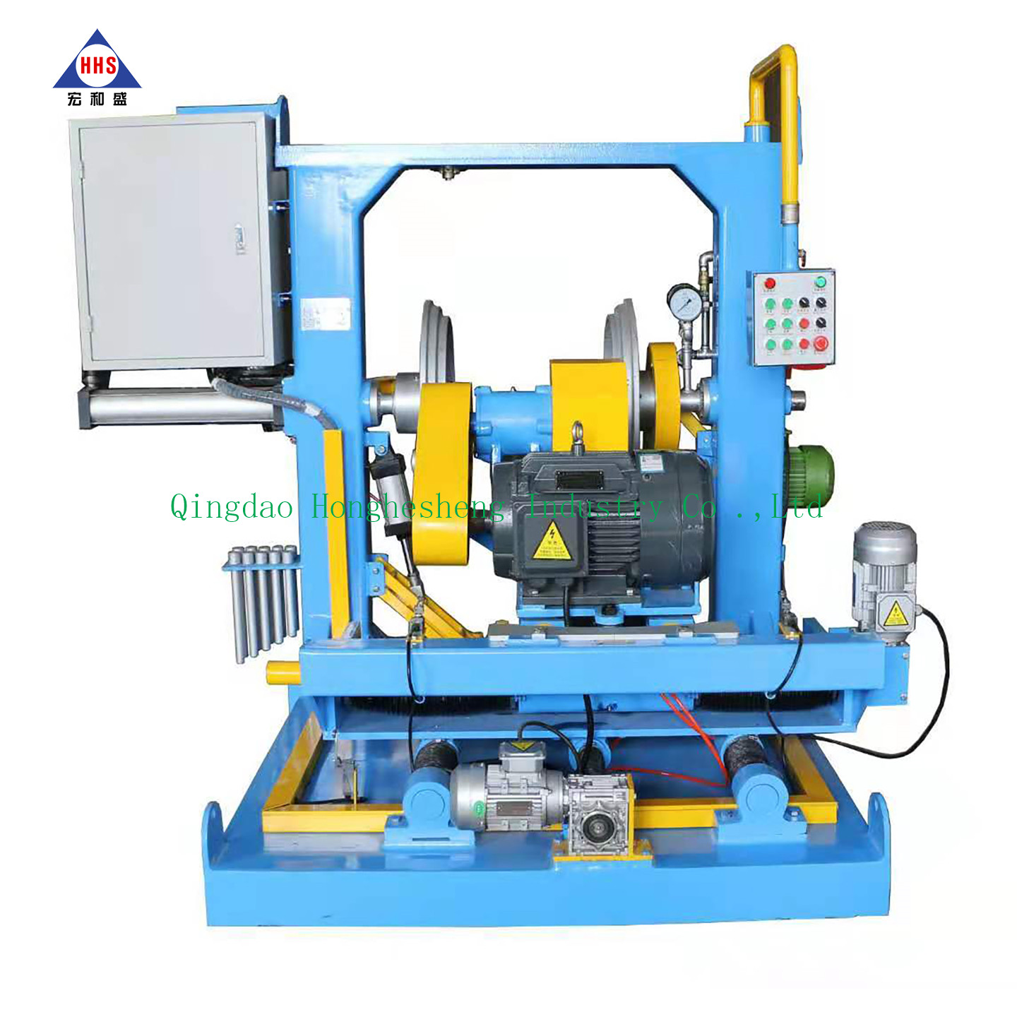 High efficiency industrial ring tread grinding machine / tyre buffing machine for sale