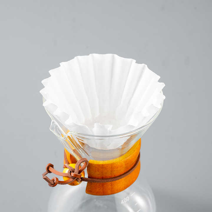 High Quality Pour Over Coffee Maker Set 6 8 10 Cup Filter Natural Ratio ...