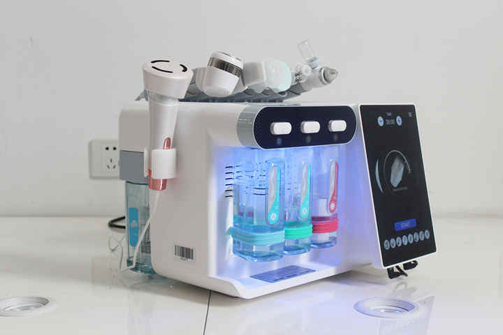 8 in 1 H2O2 Hydro Dermabrasion Small Bubble Facial Hydro Therapy Facial ...
