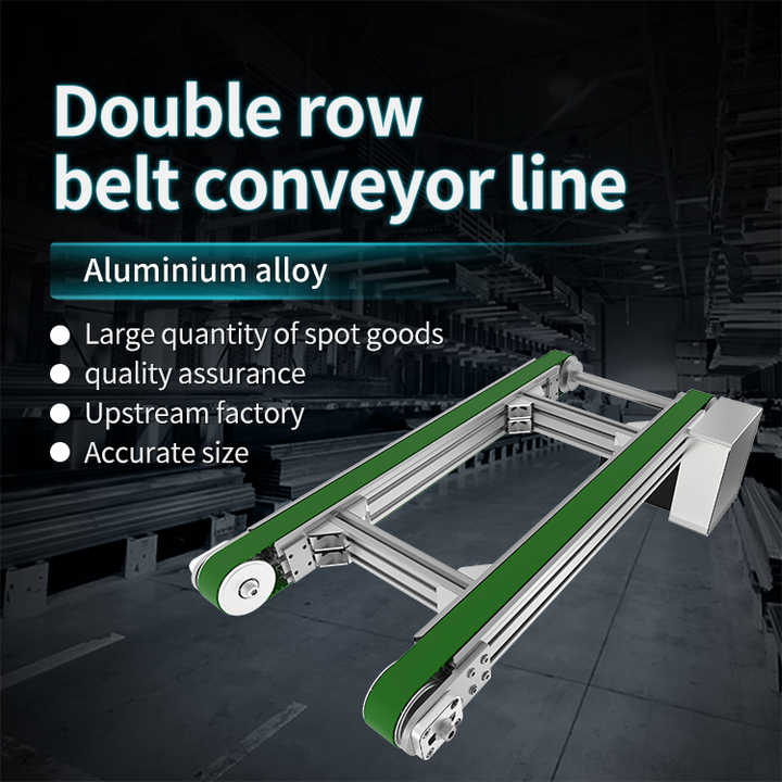 40 Wide Synchronous Conveyor Line - Mini Desktop Conveyor