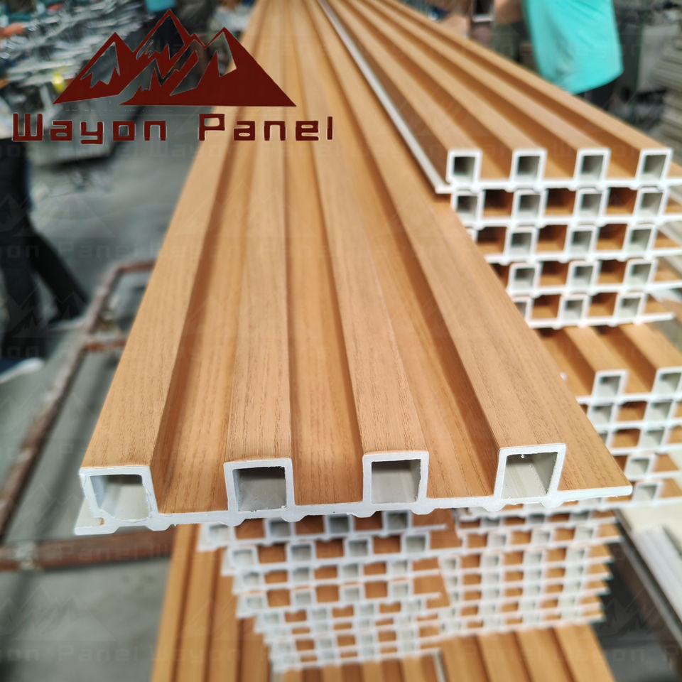 Wayon's High Quality Modern 3D Groove Stripe WPC Wall Panels