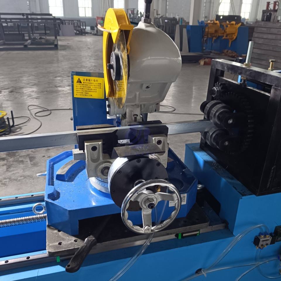 Automatic Stainless Steel Pipe End Forming Machine Round Iron Welded ...