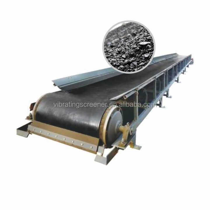 Belt Conveyor for Moving Gravel, Dirt, Sand, Rock, and Mud