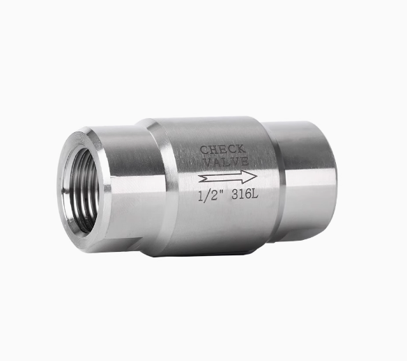 304 Stainless Steel High Pressure One Way Check Valve 1/8" 1/4" 3/8" 1/ ...
