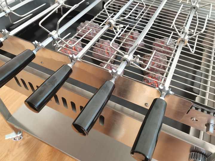 Brazilian BBQ Skewer Grill Rotator - Durable & Versatile