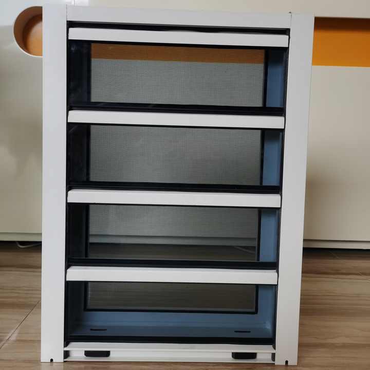 Aluminum Jalousie Ghana Louvre Patio Window Security Louver