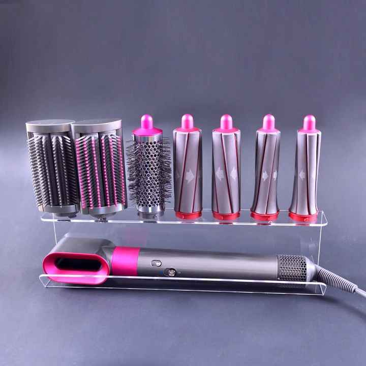 Airwrap Curling Iron Storage Holder - Complete Acrylic Bracket
