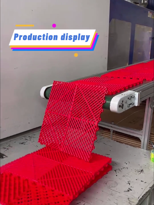 Factory Wholesale Durable Modular Pp Grate Plastic Garage Floor Mats ...