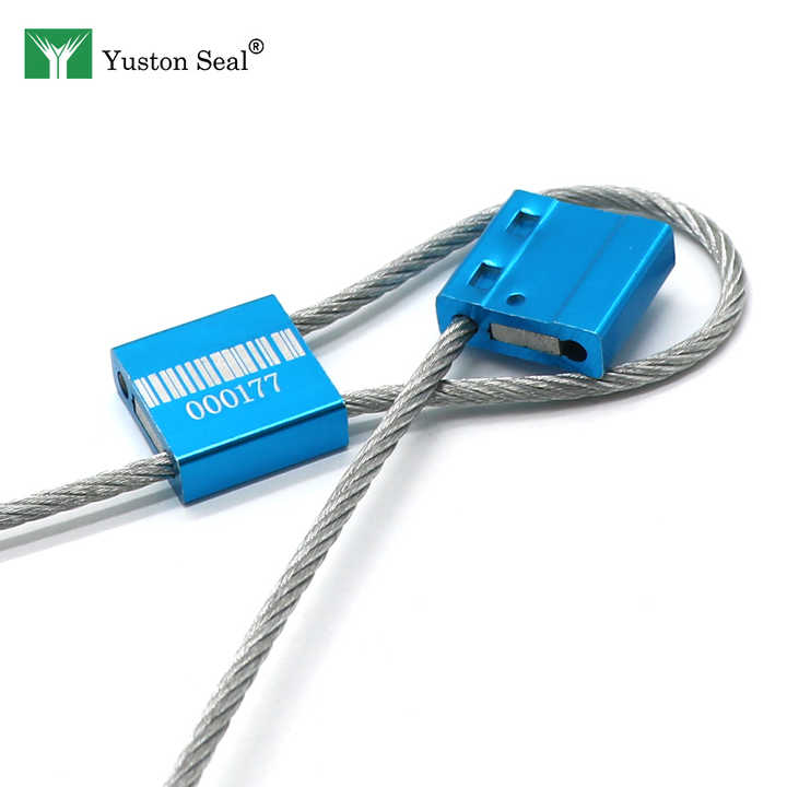 YTCS006 Security Cable Seals 4mm Aluminium Container Cable Seal ...