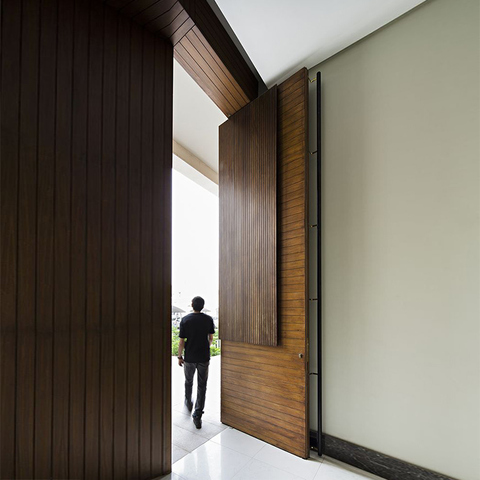 Habibi Doors - Modern Solid Wood Waterproof Small Door