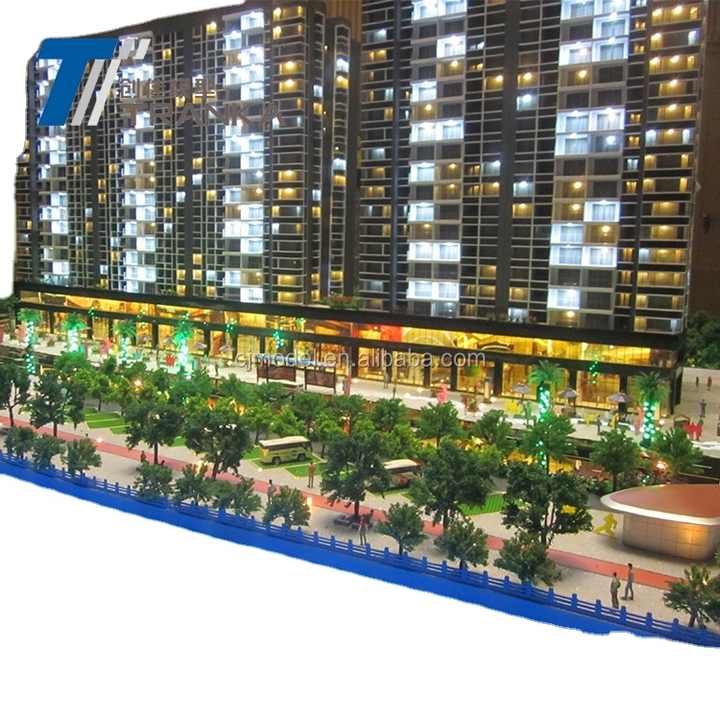 Scale Building Model - Architectural Maquette by Tranka