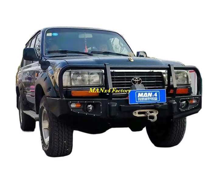 Manx4 Steel Front Bumper Bull Bar for Toyota Land Cruiser LC80