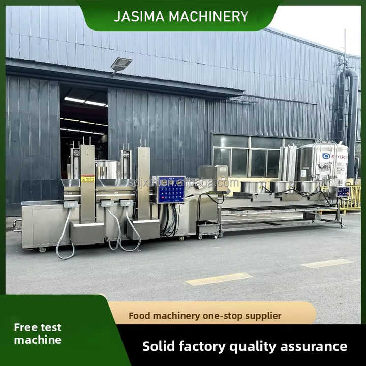 Factory Supply Chicken Nuggets Making Machine Burger Patty Frying ...