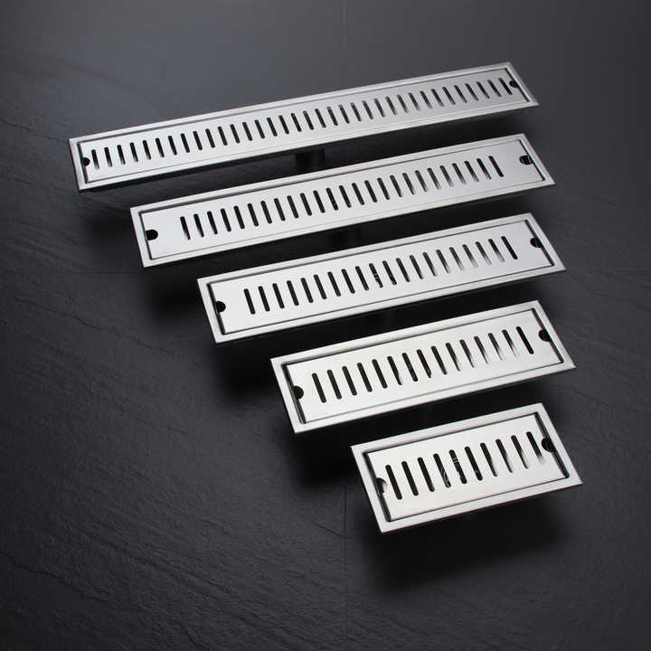 HF 304 Stainless Steel Floor Drain Auto-close Linear Shower Channel ...