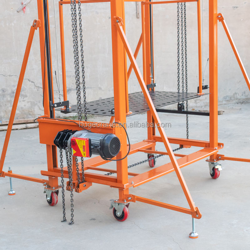 3M Electric Scaffold Lift Platform 500 Kg Chain Scaffolding Lifting ...